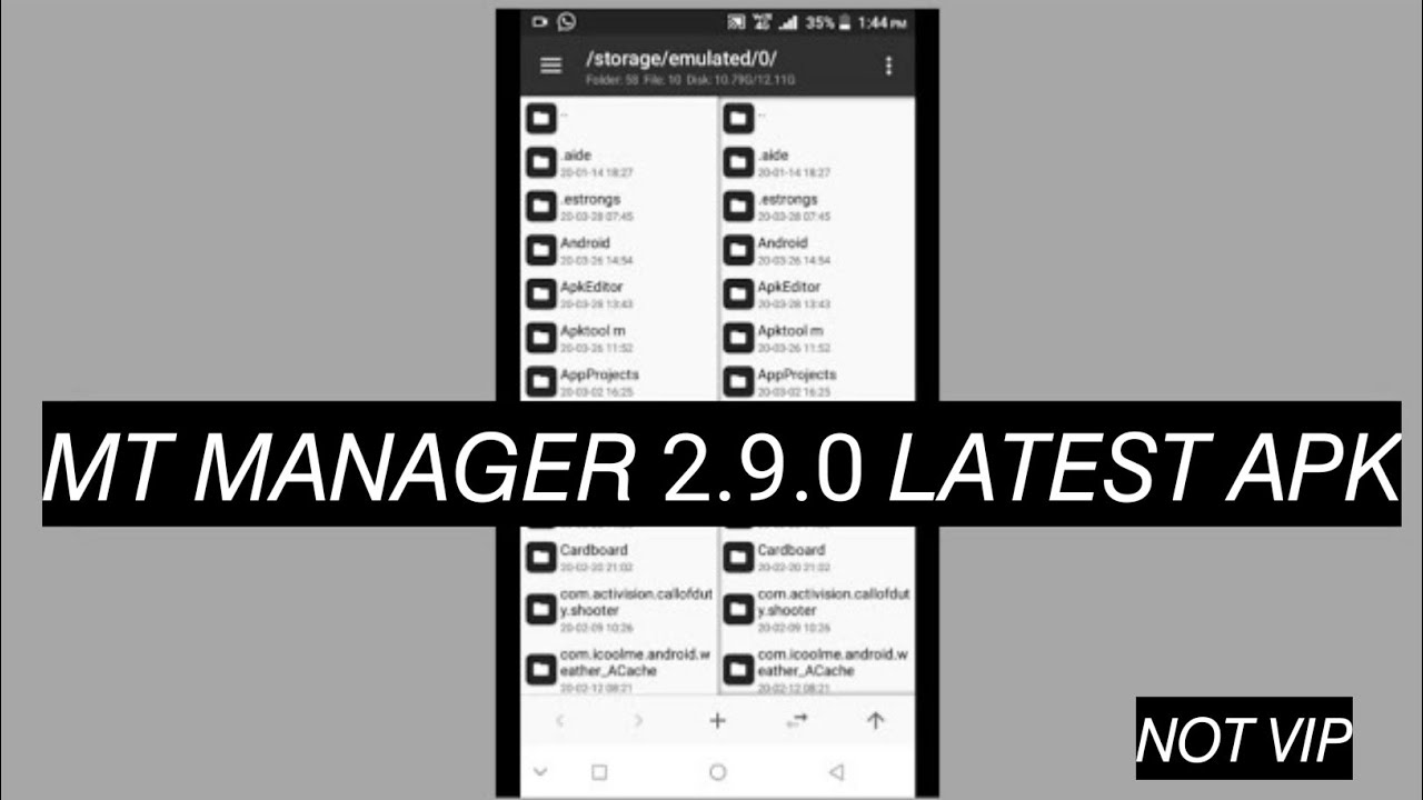 MT manager 2.9.0 latest apk - YouTube