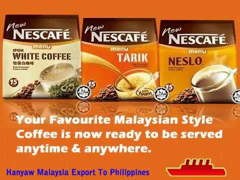 Nescafe Menu Neslo | Hanyaw Malaysia Export To Philippines - YouTube
