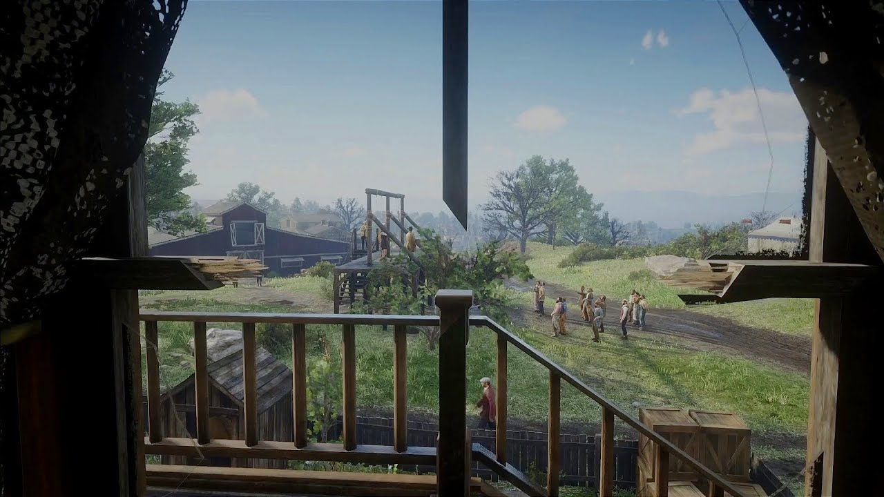 Arthur Watches The Serial Killer Lady Get Hanged From The Hotel Room ...