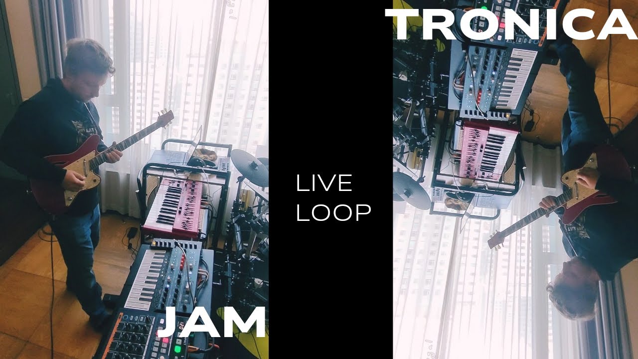 Live looping - chill vibes - synth wave - jam band - boombox #arturia #microfreak #liveloop ...