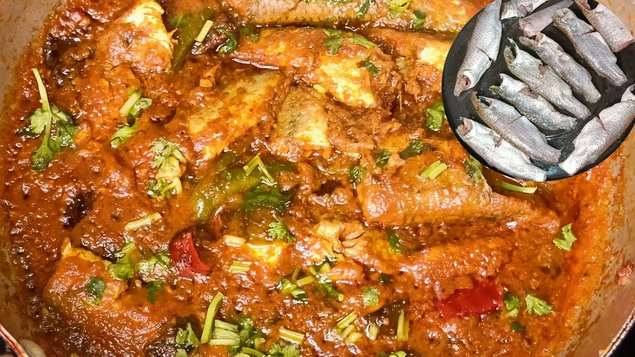 కట్ట చేపలు చింతకాయ కూర - Katti Chepala Pulusu - Village style Small ...