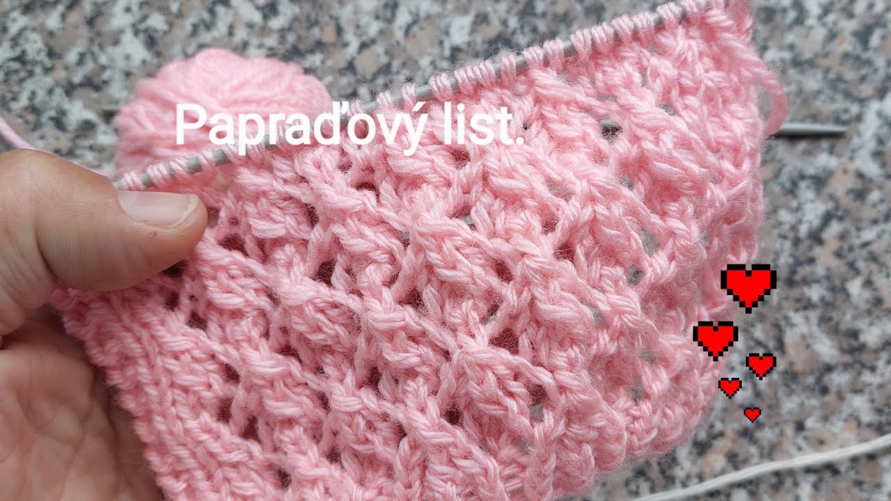 401. Papraďový list. Krok za krokom. - YouTube