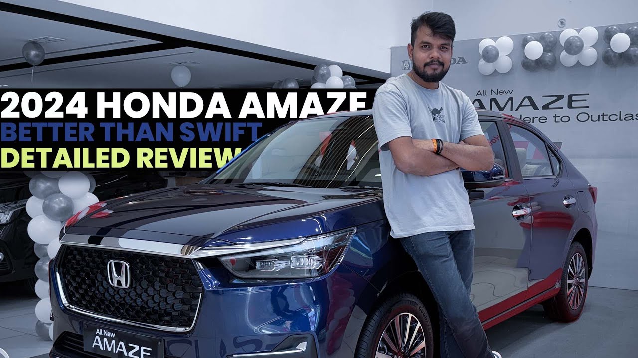 2024 Honda Amaze is here | Detailed Review | Better than Swift Dezire? - YouTube