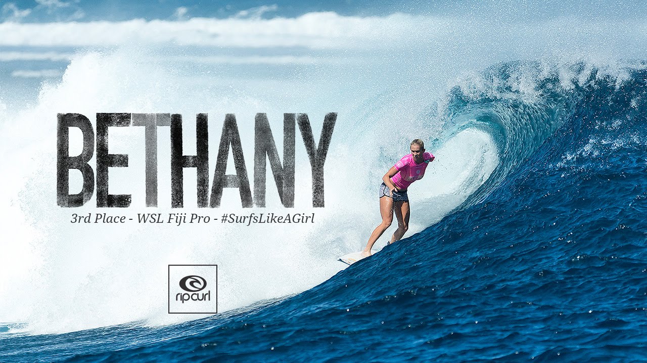 Bethany Hamilton - 3rd Place Finish | 2016 WSL Fiji Pro - YouTube