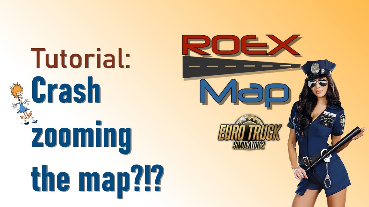 ETS2 - Crash when zooming the map?!? - YouTube