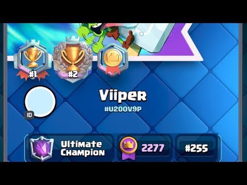 Viiper mega draft ultimate champions Clash Royale - YouTube
