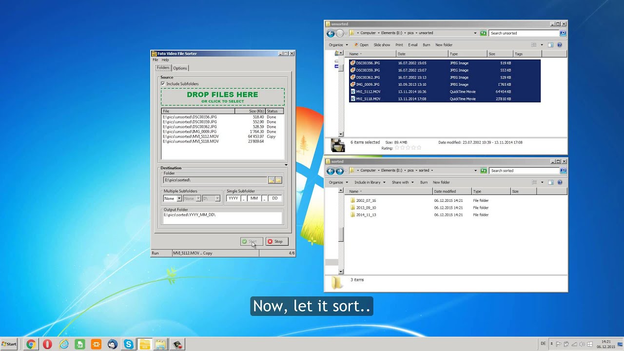Foto Video File Sorter: How To Cleverly Organize And Sort Photos And ...