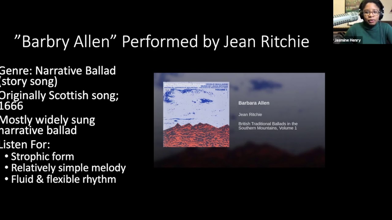 Early European Influences on U.S. Folk Music - MUS292 FA2020 - YouTube