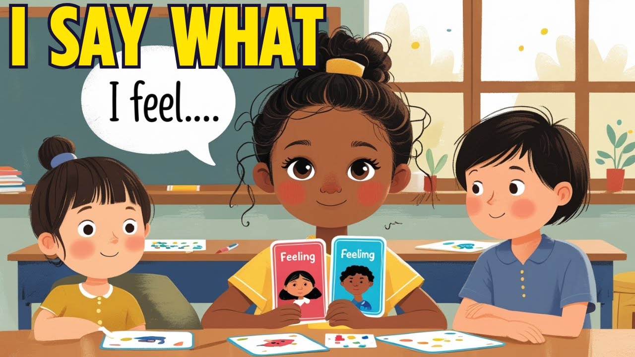 I Say What I Feel | Emotional Literacy SONG kids | Expressing Feelings ...