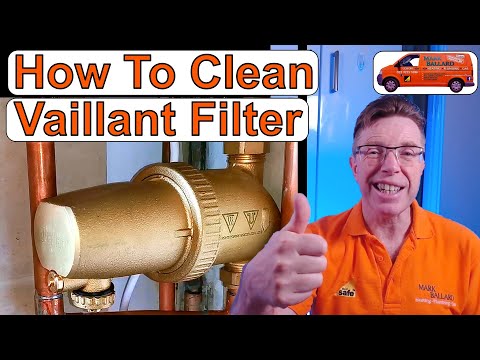How to Clean Vaillant Filter and Glowworm Filter, Vaillant Protection ...