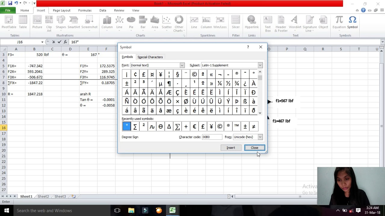 Mencari Resultan dan arah vektor serta di Mc.Excel oleh RADA LESTARI ...