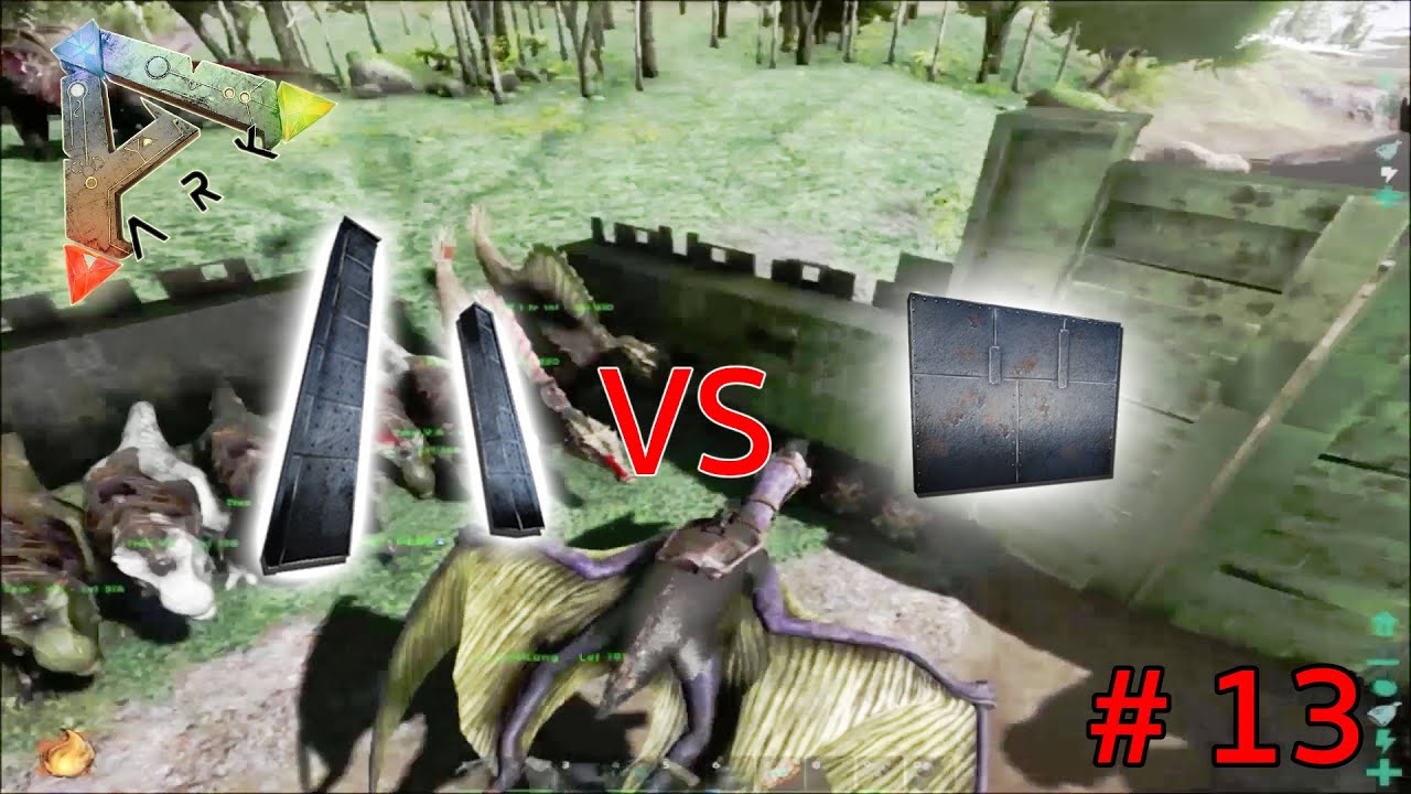 Ark survival evolved EP. 13 ระเบิดกำแพง!! Behemoth Gateway กับ Metal ...