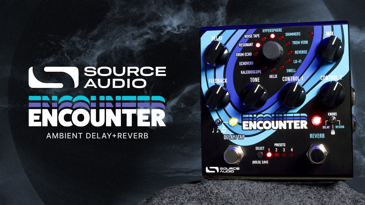 Source Audio Encounter Ambient Delay and Reverb - Demo with Synths (no ...