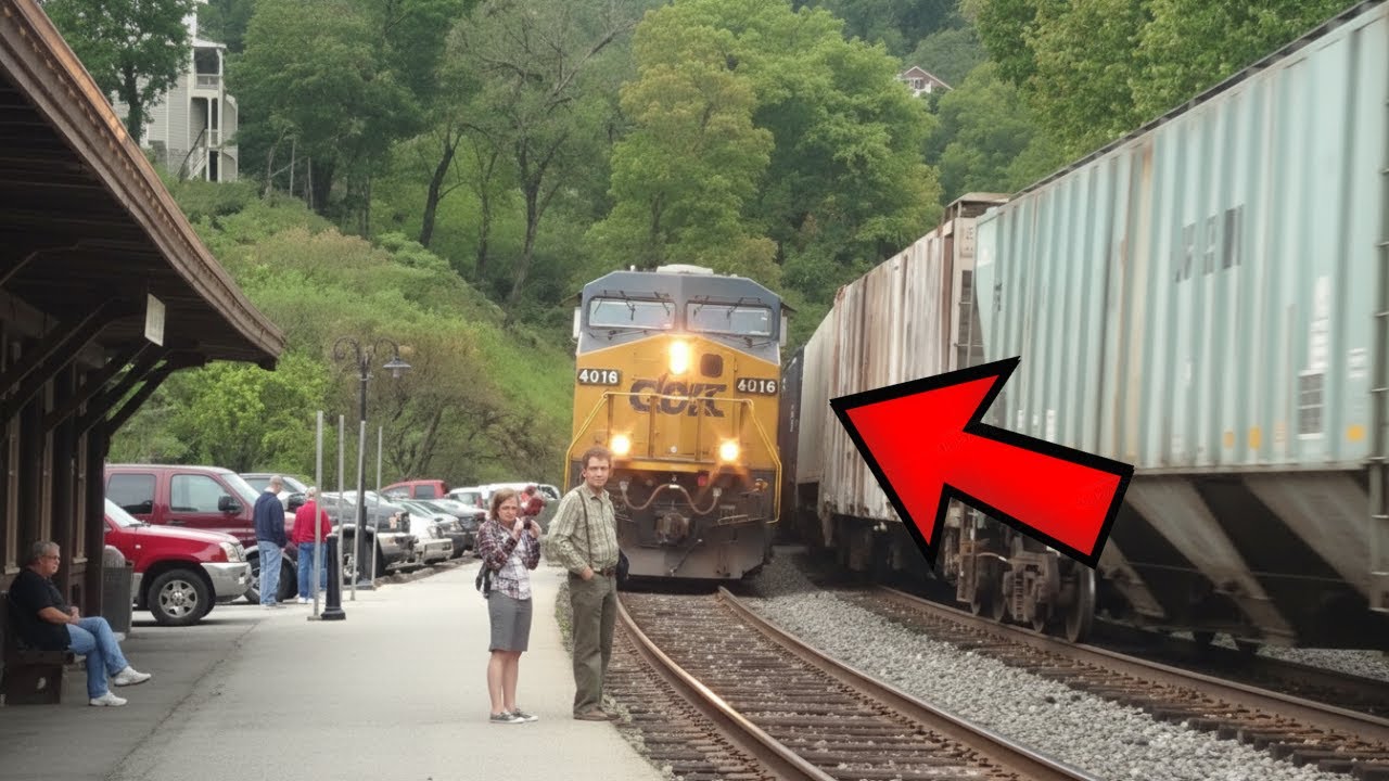 A Train Incident Caught on Camera… Big Mistake - YouTube