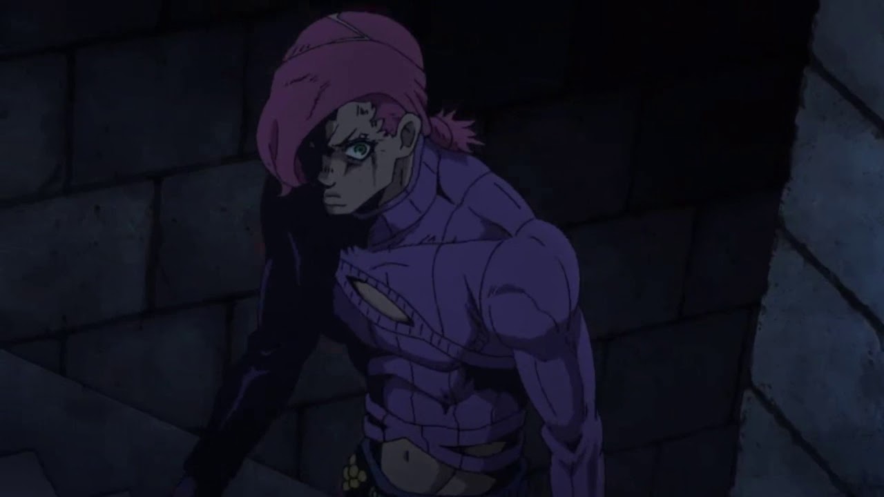 JoJo's Bizarre Adventure Golden Wind(JOJO的奇妙冒險黃金之風)-托比歐Doppio 變身 ...