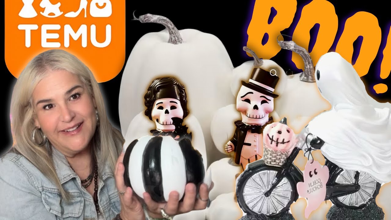 Spooky Haul & Storytime 🎃 Temu and Marshall’s Finds, Decor + A Real ...