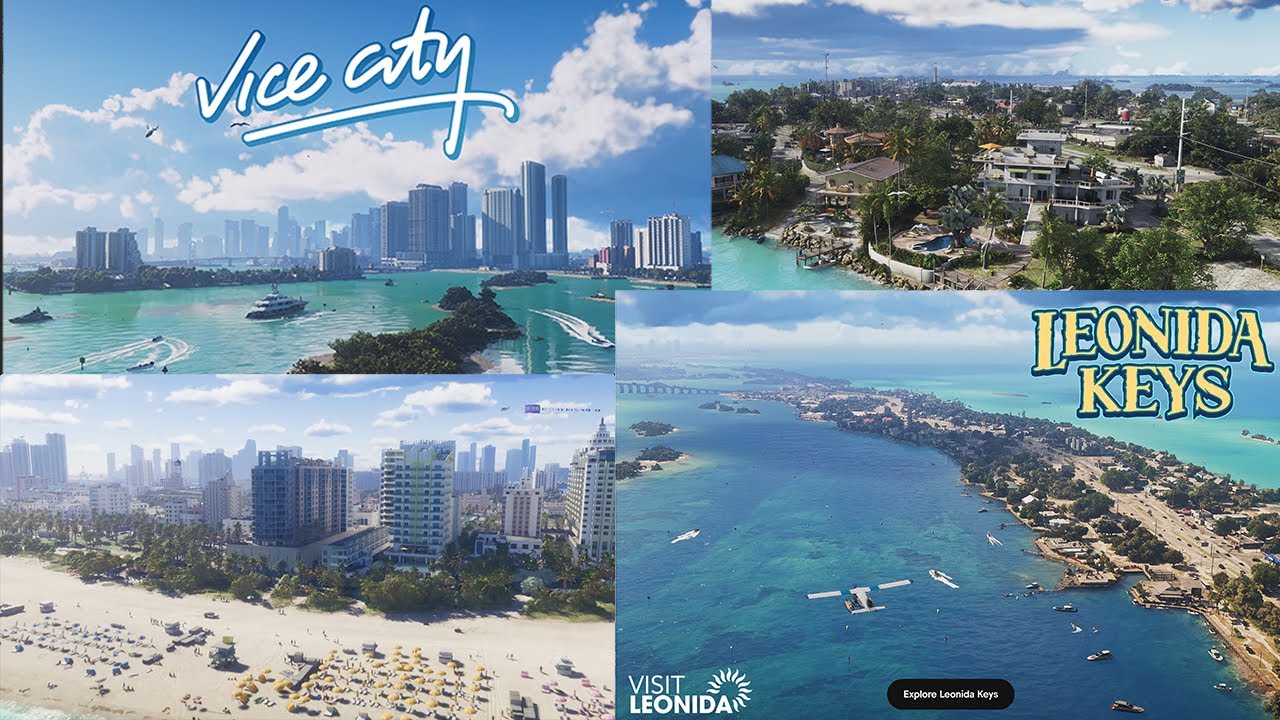 All GTA 6 Screenshots You Can Use For Mapping - The map is enormous ...