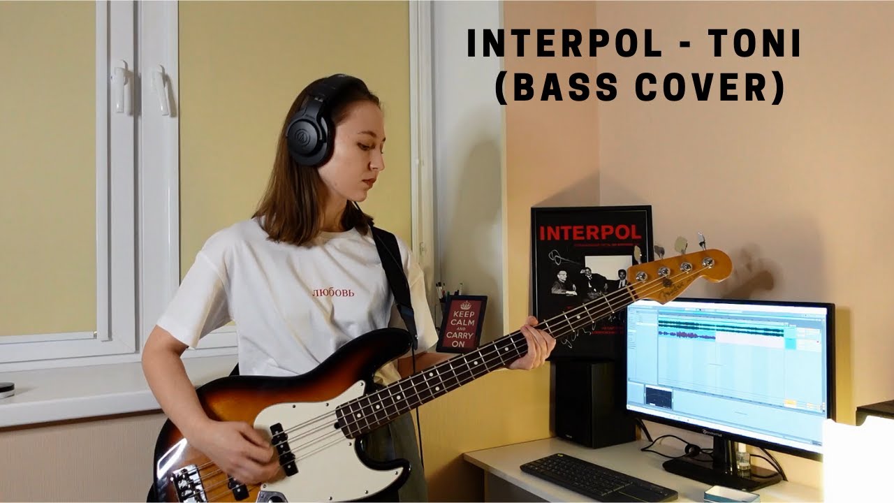 Interpol - Toni (bass cover) - YouTube