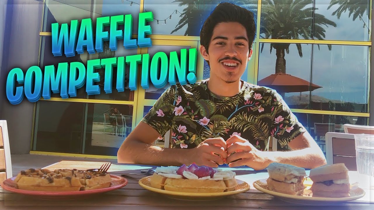 WE HAD A WAFFLE COMPETITION! - YouTube