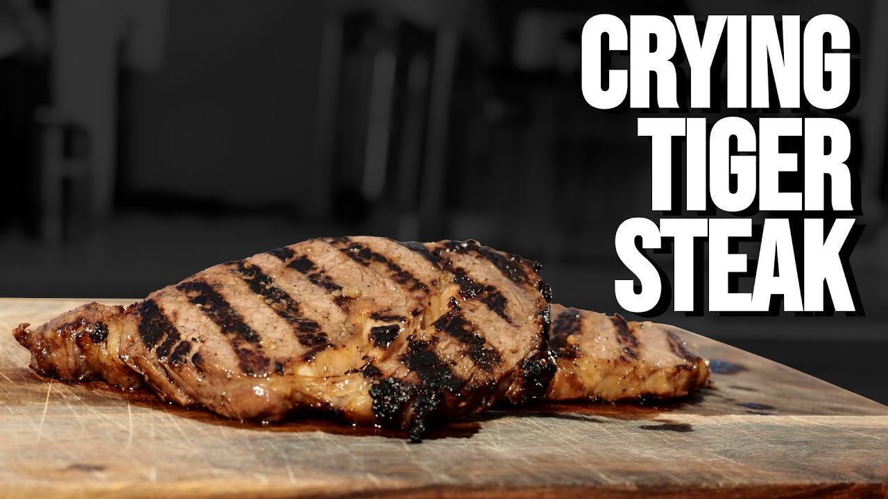 How To Grill The BEST STEAK You'll Ever Have - Crying Tiger Steak - YouTube