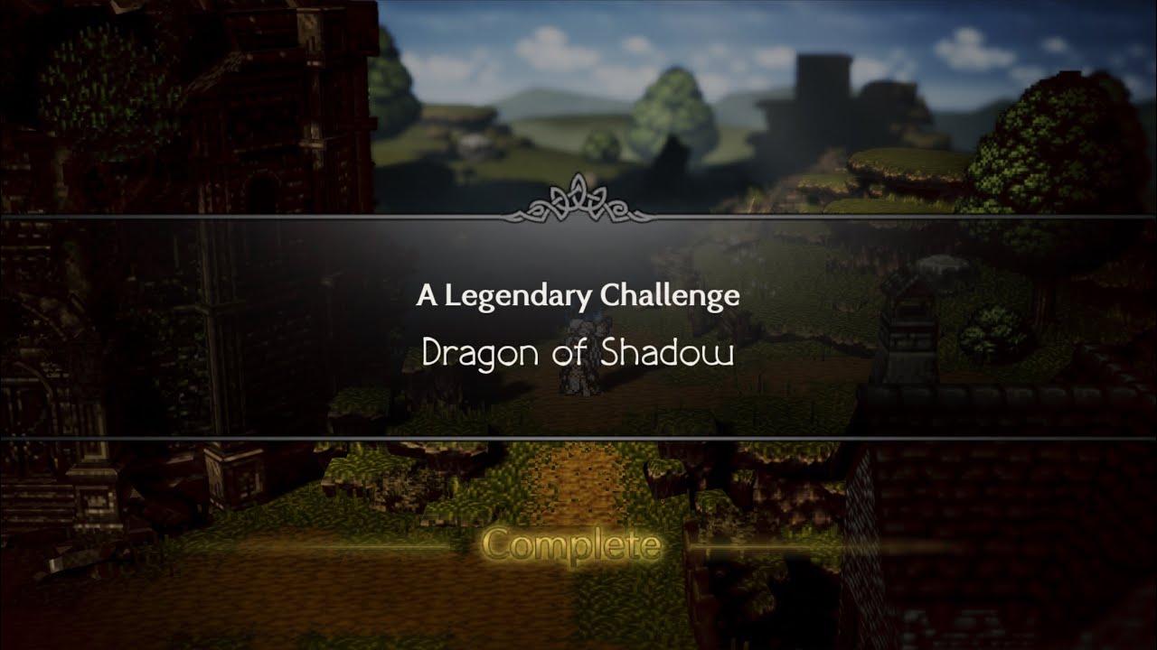 2025 Octopath CotC Returning Player First Clear Ruby Shadow Dragon AUTO ...