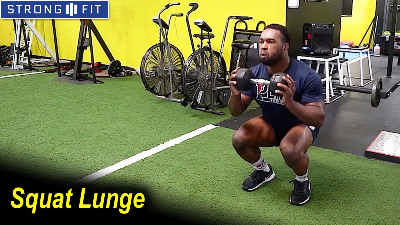 How to do Squat Lunge by Dan Tolbert - YouTube
