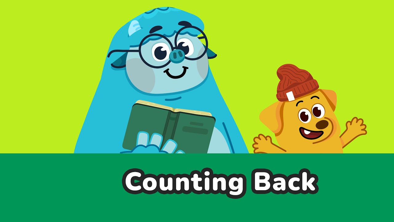 Counting Backward Using Subtraction | Yeti Confetti Kids | Learn Math ...