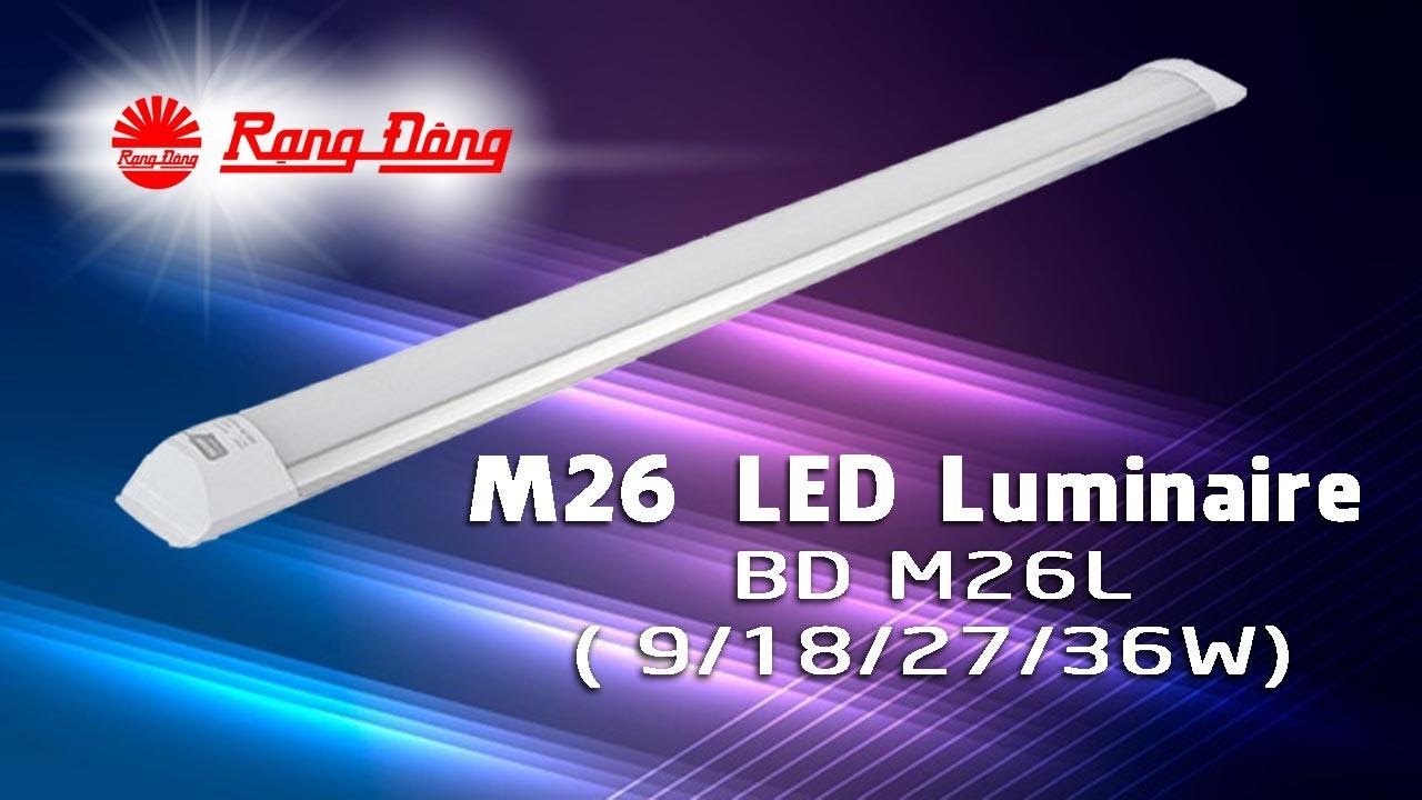 Rang Dong Lighting || LED Luminaire M26 - YouTube
