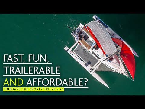 Tricat 6.90 – Can it really provide fun, fast, trailable AND affordable sailing?