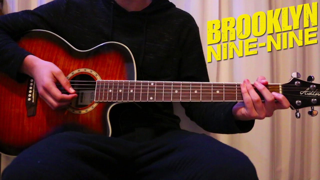 Brooklyn Nine-Nine Intro Theme ~ Easy Guitar Tutorial - YouTube