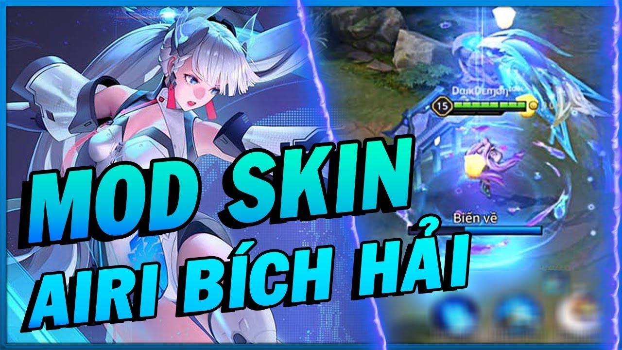 Mod Skin Airi Bích Hải Thánh Nữ Full Hiệu Ứng iOS + Android | Hz ...