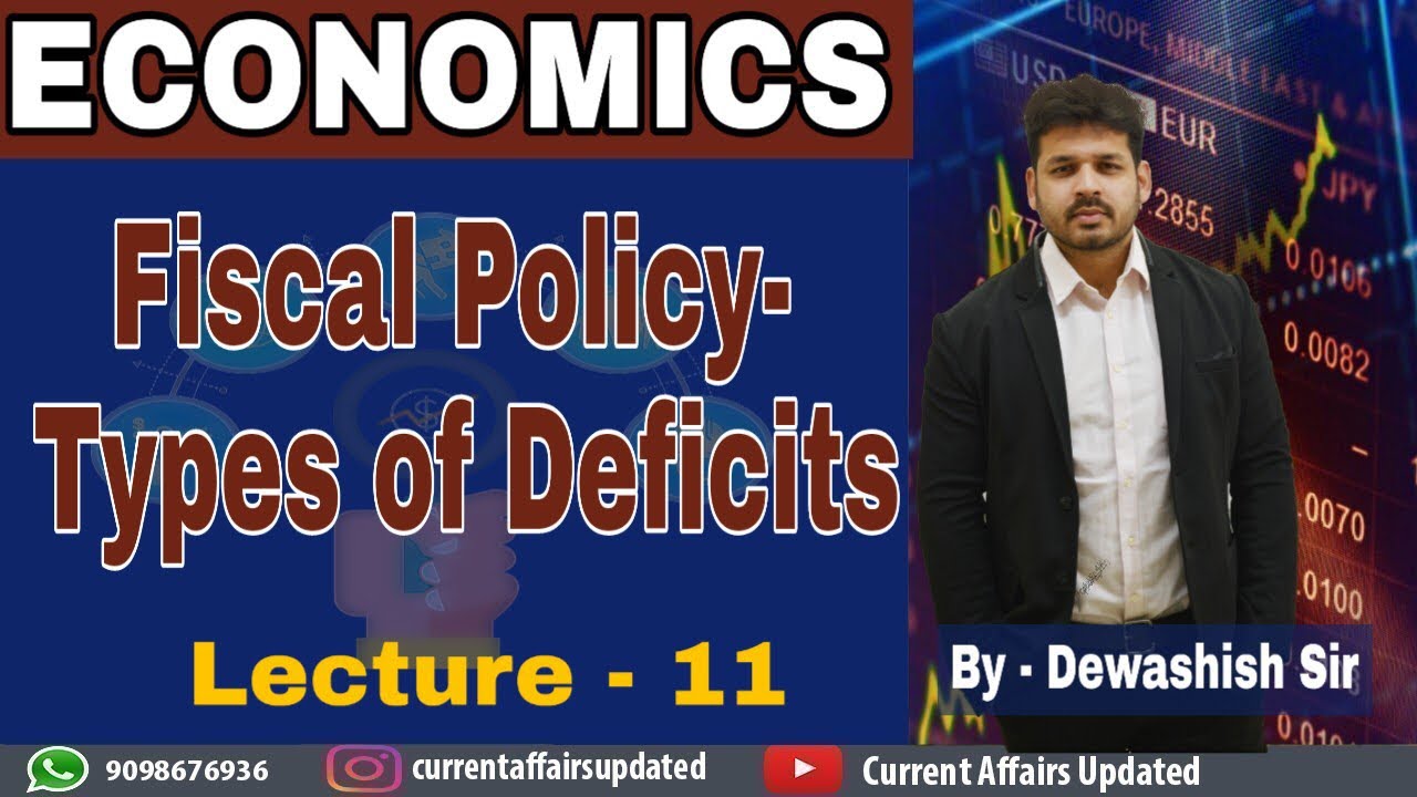 Economics-Lecture 11 Fiscal Policy (Types of Deficits) - YouTube