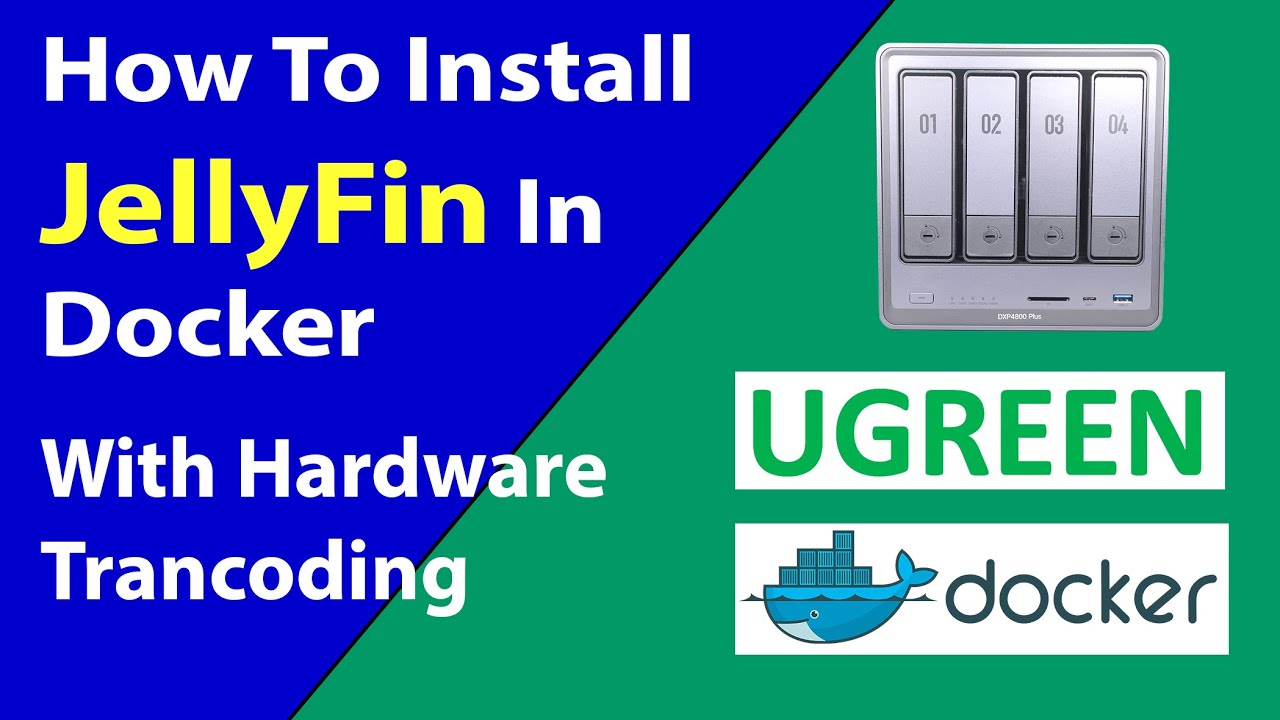 How to Install Jellyfin on Ugreen NAS (Docker) with Hardware Transcoding - YouTube