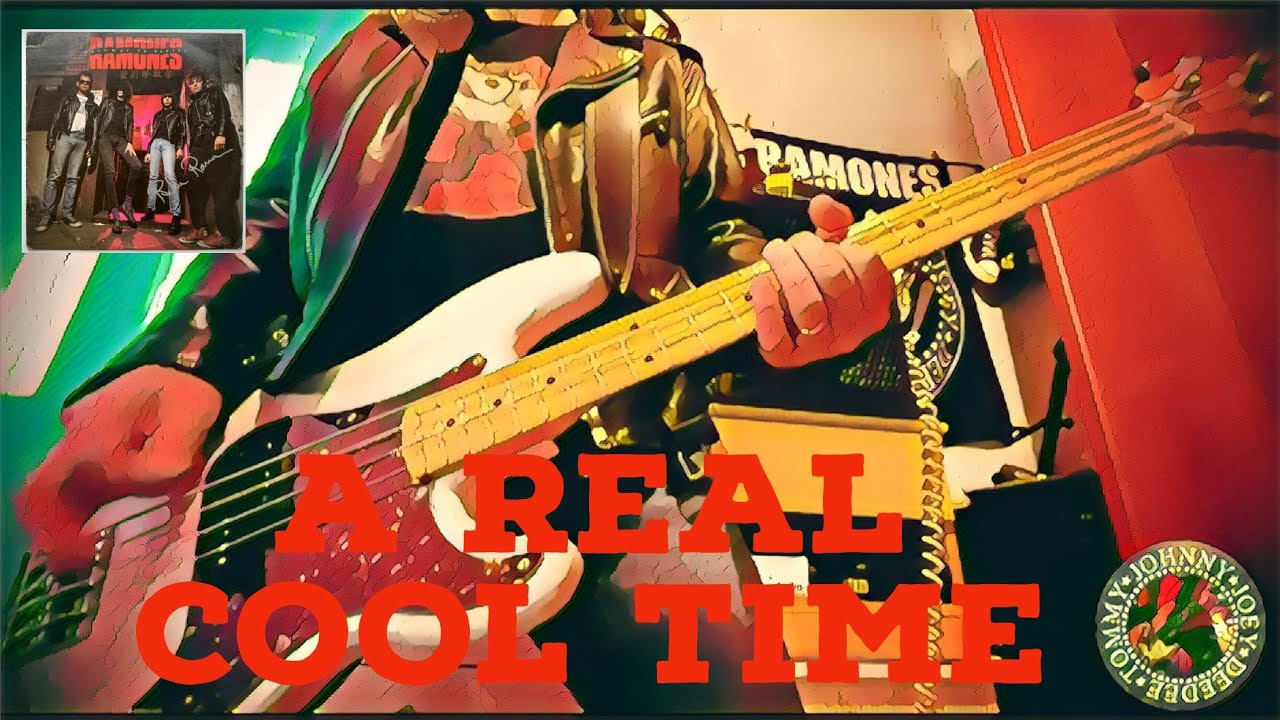 Ramones - A Real Cool Time * Bass cover - YouTube