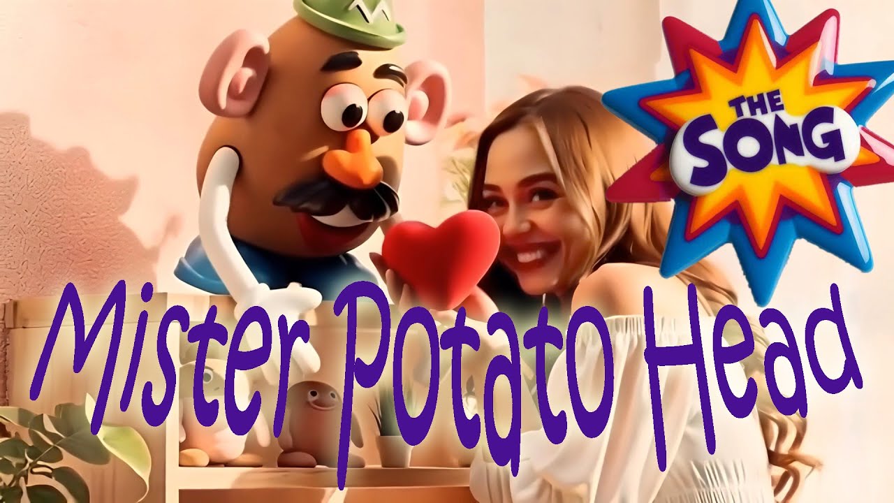 The Mister Potato Head Song is Silly and Fun! 4K 🎶 🥔 😉 #music # ...