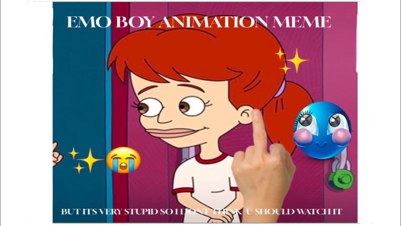emo boy animation meme (REALLY bad quality) ft. Jessi | big mouth ...