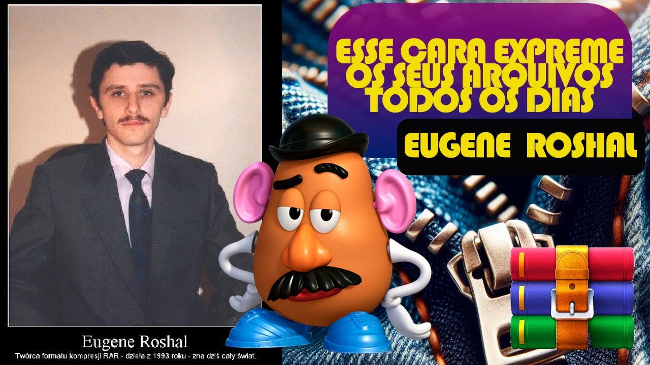 A História Fascinante do Pai do WinR - Eugene Roshal - YouTube