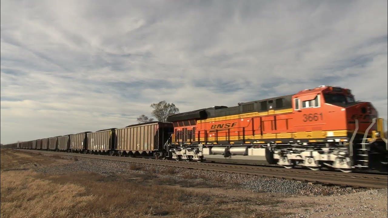 BNSF 3653 East - YouTube