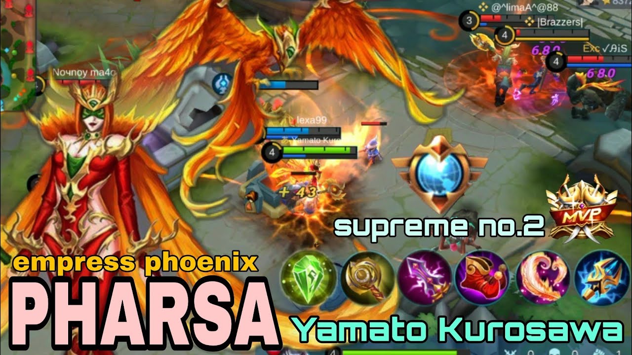 PHARSA Empress Phoenix Gameplay | SUPREME NO.2 RUSSIA By Yamato ...