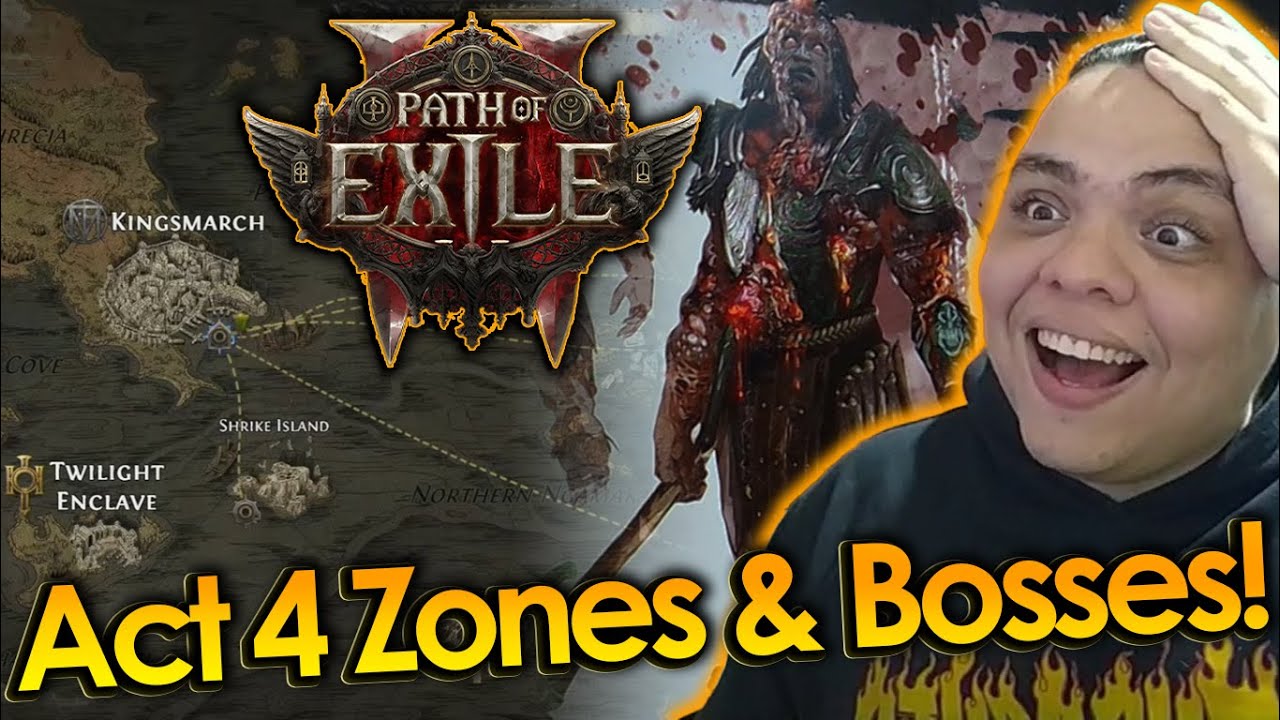 Act 4 in PoE 2 Is Going to Be INSANE – Every Zone & Boss So Far! - YouTube