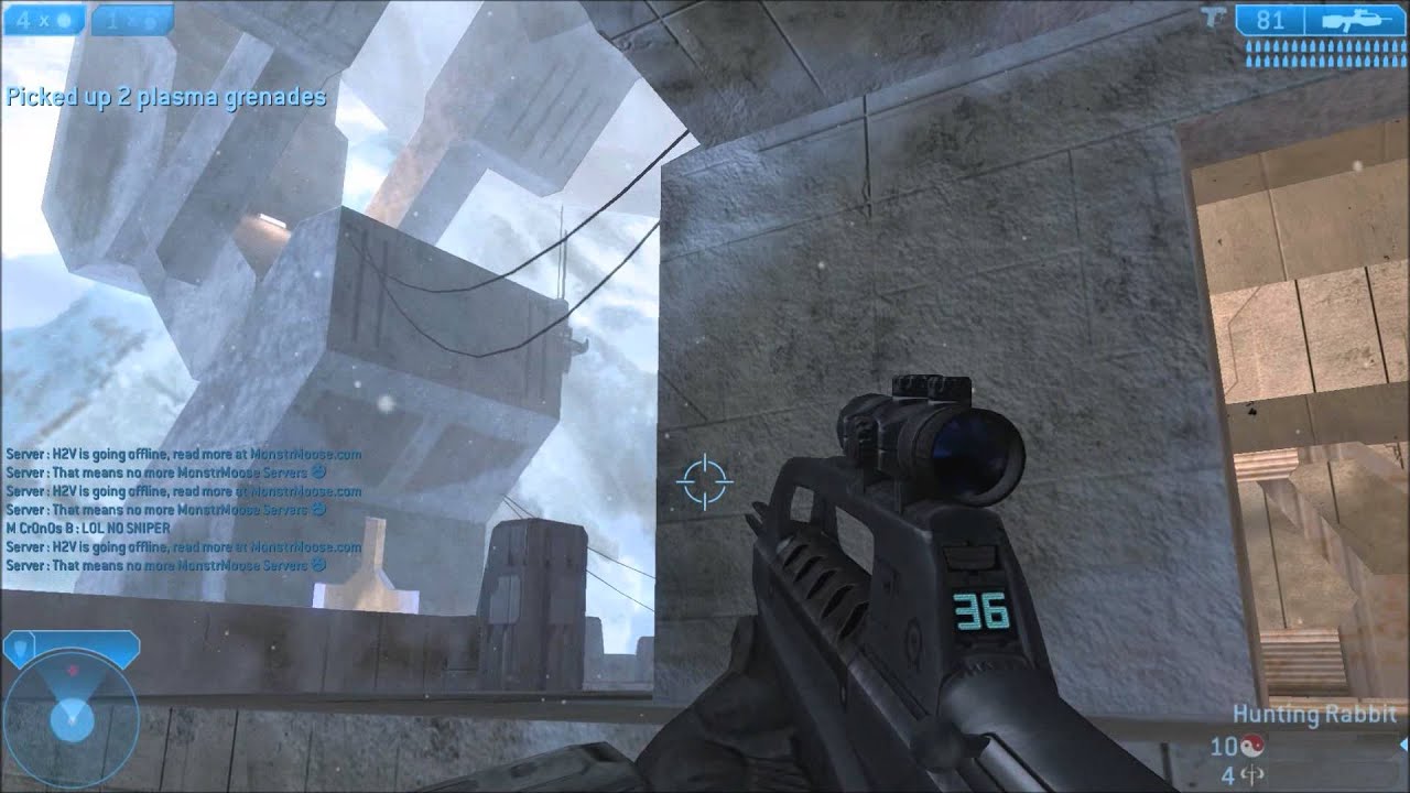 Halo 2 Lockout 1v1 M cr0n0s B vs XHN SCRAPY Round 1 halo 2 vsita xbox ...