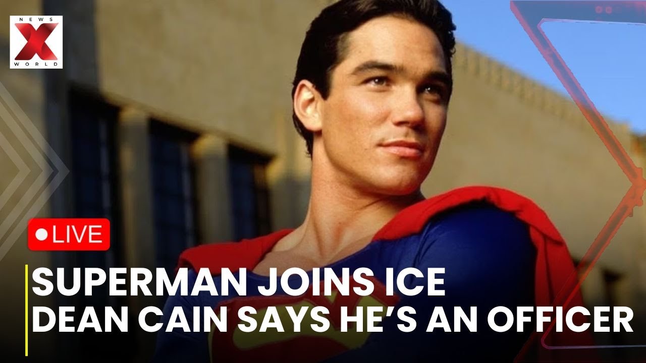 Dean Cain ICE Agent LIVE : Superman Star Cain Joins US Immigration ...