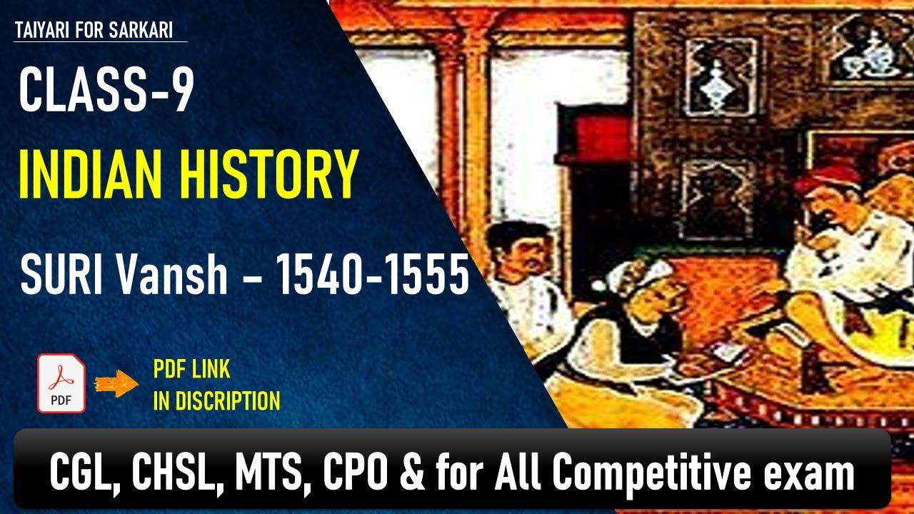 SURI VANSH (1540 - 1555)| Mediaeval India | Complete History for All ...