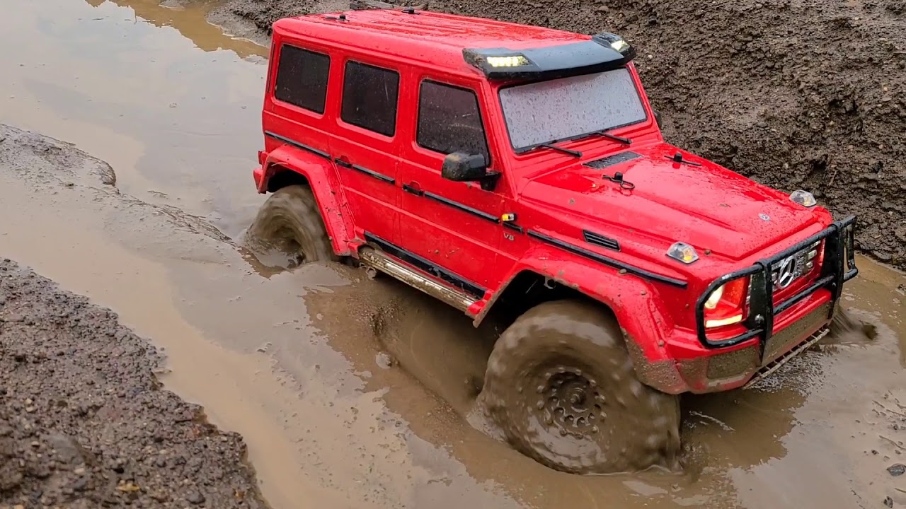 trx4 g500 testing super swampers - YouTube