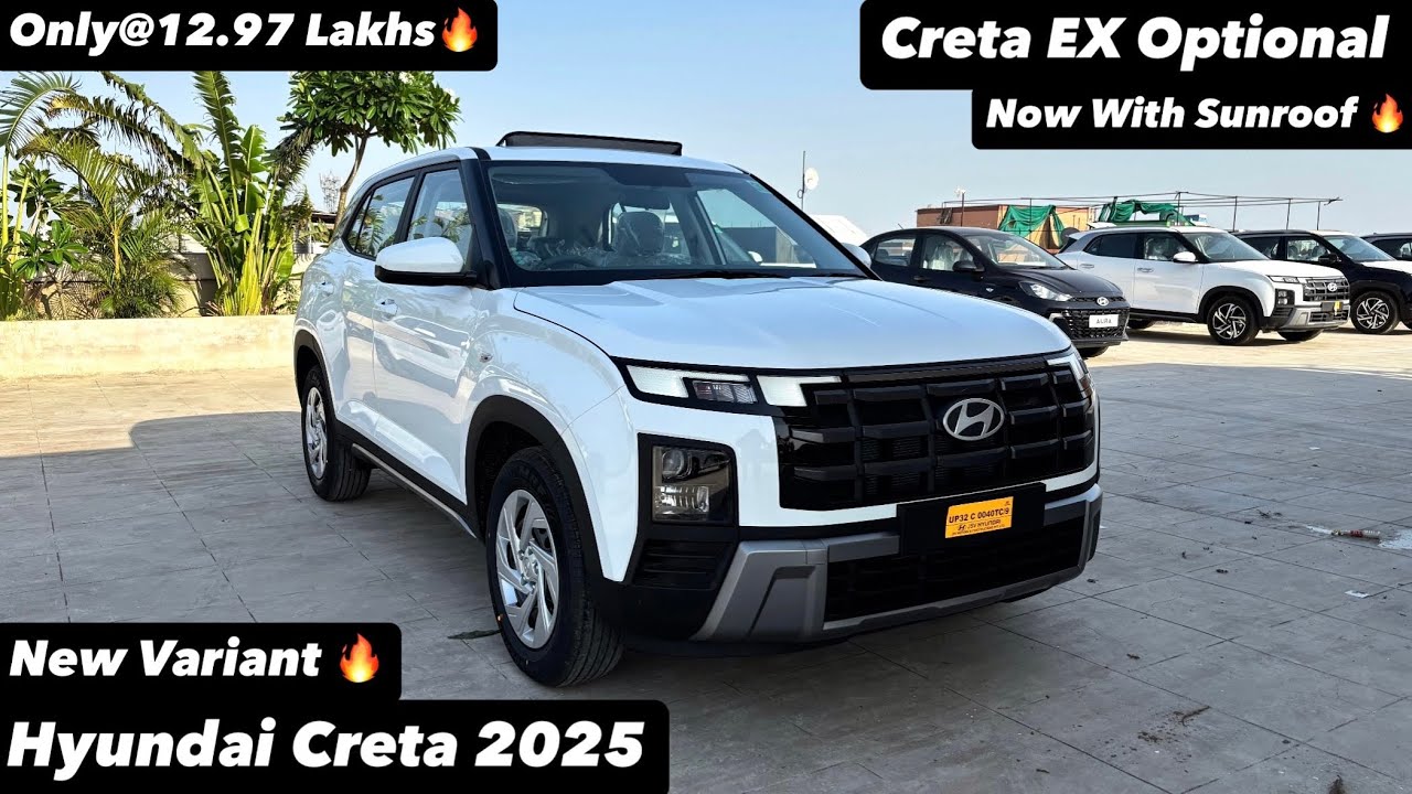 New Hyundai Creta EX Optional 2025 | NEW VFM VARIANT ONLY@12.97 LAKHS ...