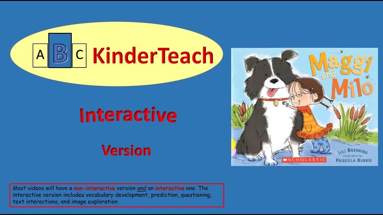 Maggi and Milo - Interactive Read Aloud - YouTube