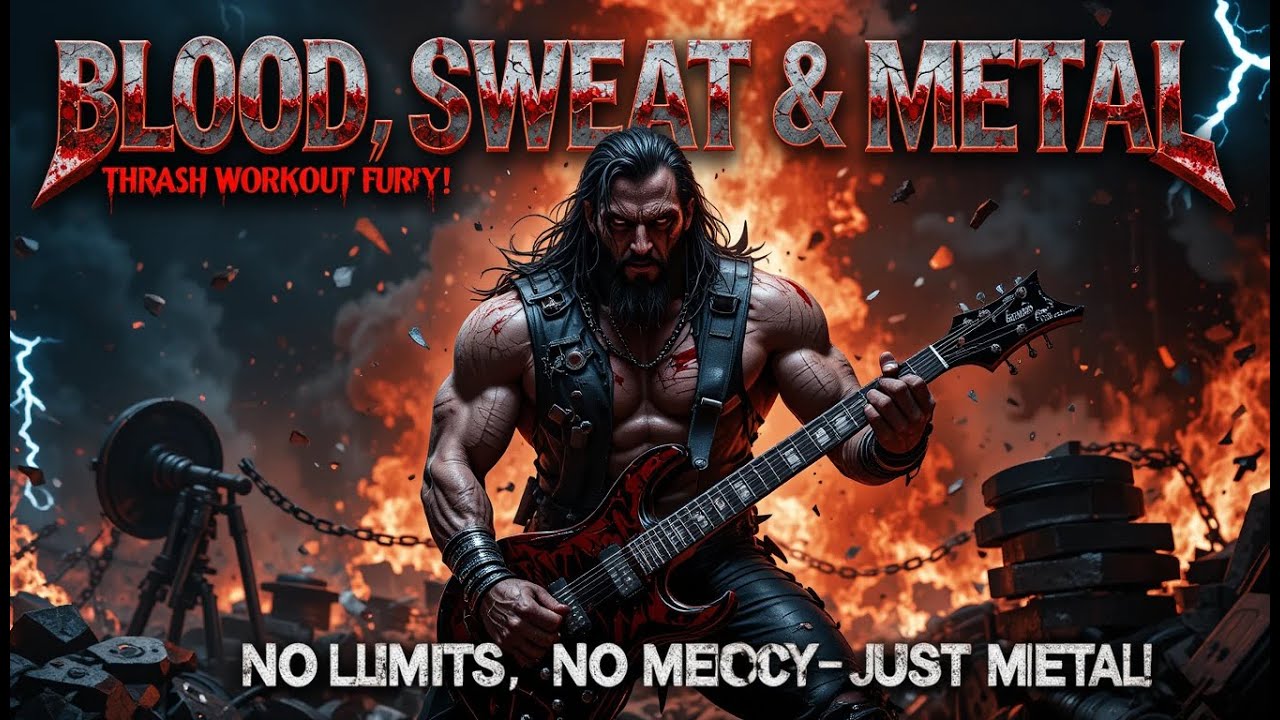 🔥 "BLOOD, SWEAT & METAL – HIGH-INTENSITY THRASH METAL WORKOUT MIX!" 🔥 ...