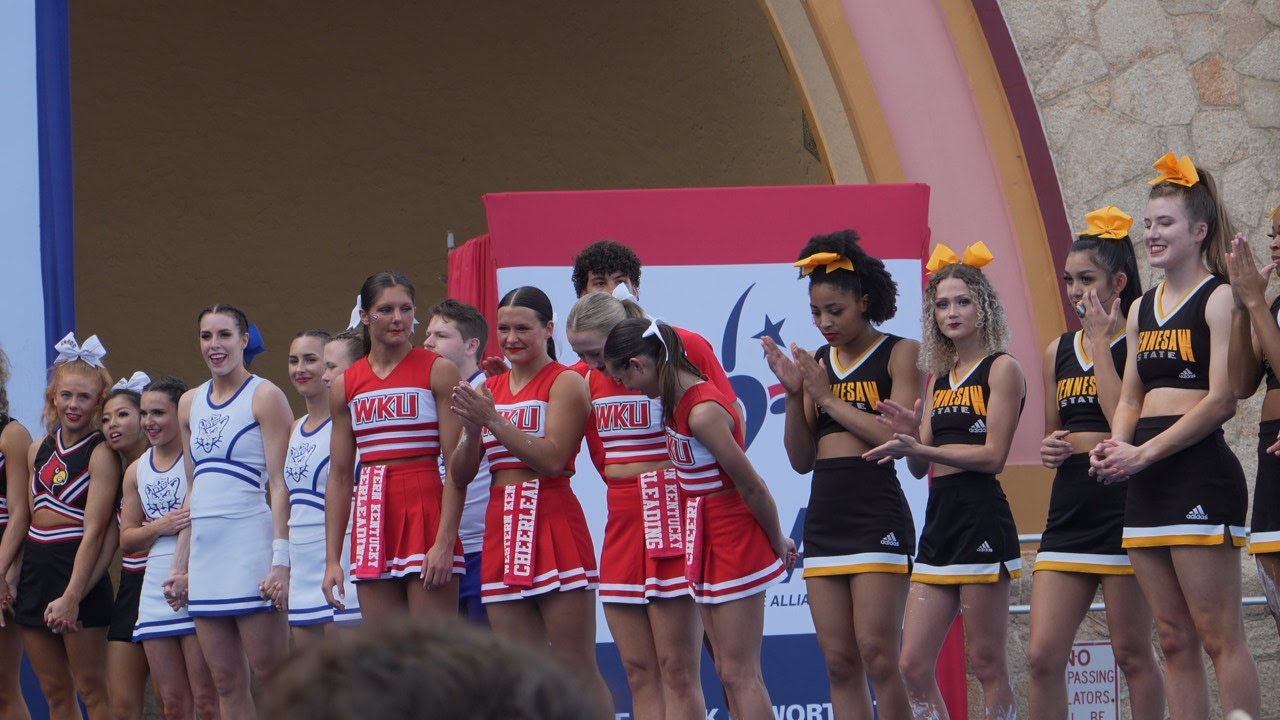 NCA Cheer National Stunt Team Champions WKU - YouTube