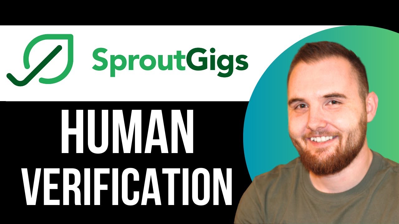 How to Complete Human Verification in Sproutgigs (STEP-BY-STEP) - YouTube
