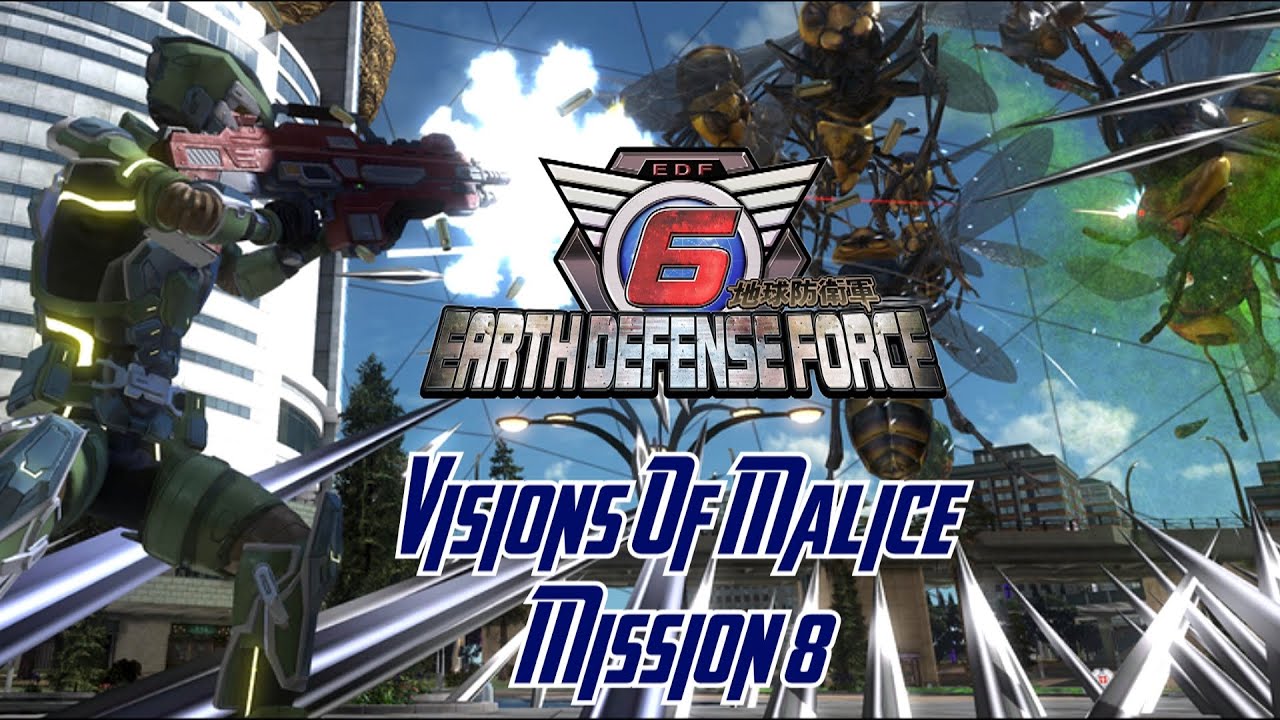 Earth Defense Force 6 | DLC #2 Visions of Malice (Mission 8 - Ranger ...